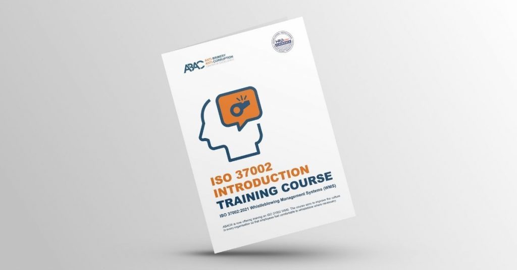 ISO 37002 WMS – Training Introduction Course – Governance | Risk ...